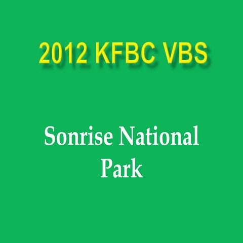 2012 kfbc vbs final | PPT