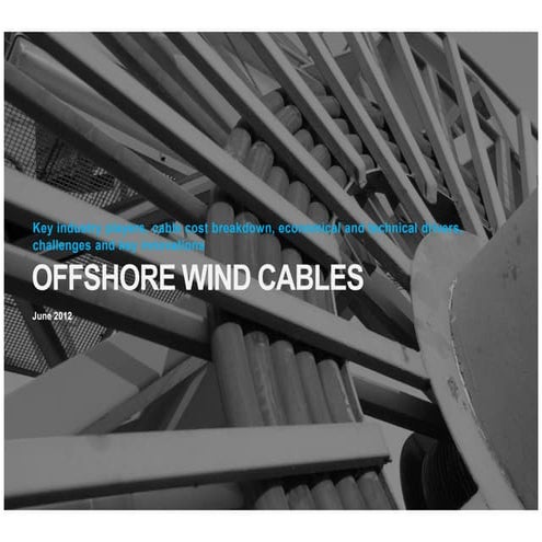2012 offshore wind cables | PDF