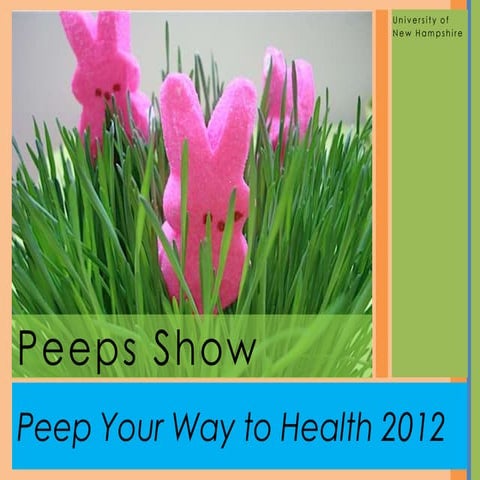 3rd Annual Peeps Show! | PPTX