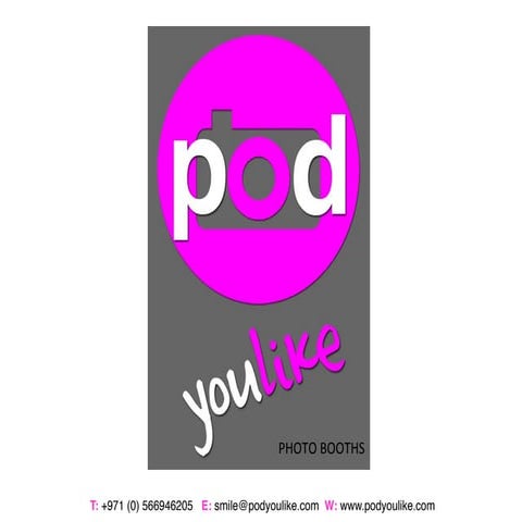 Pod You Like Brochure | PDF