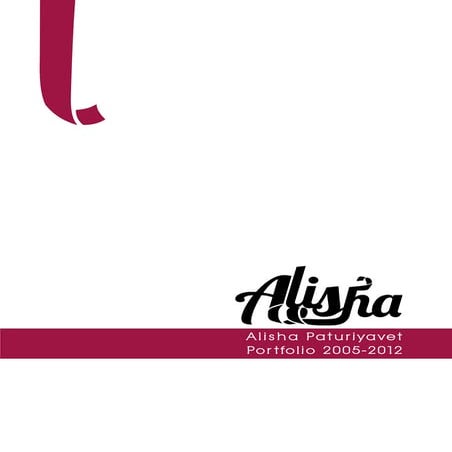 2012portfolio alisha | PDF
