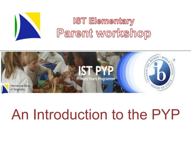 PYP New Teacher Induction PD | PPTX