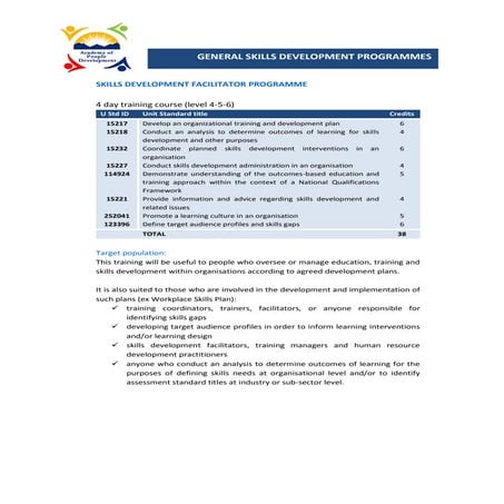 sdf course outline | PDF