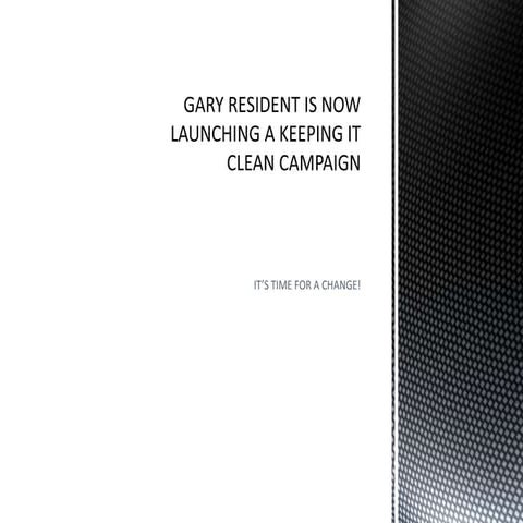 2012 slides for gary, indiana | PPTX