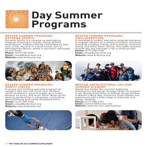 TeenLife 2012 Summer Supplement | PDF
