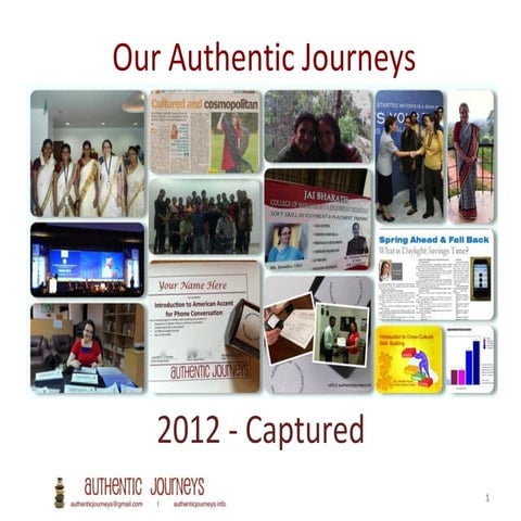 2012 the Authentic Journeys | PPT