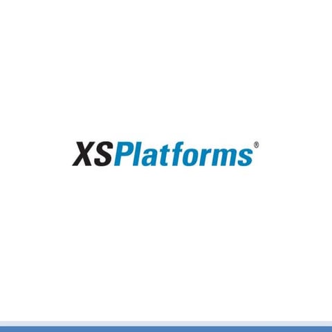 XSPlatforms' Fall protection (English) | PPTX