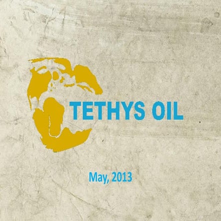 Tethys Oil Interim report Q1 2013 | PPT