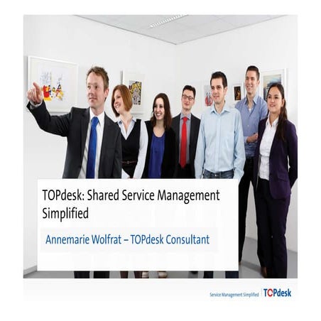 Shared service management for IT, FM and HR - ICT Summit Paramaribo ...