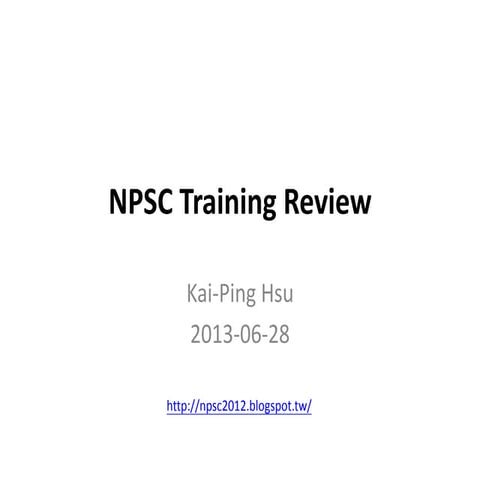 2013 06-29 review | PPT