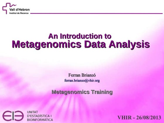 Metagenomics | PPTX | Biotech and Biomedical Industry | Industries