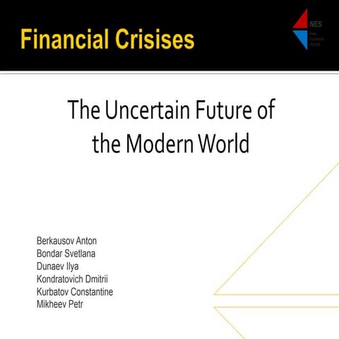 Global financial crisis | PPT