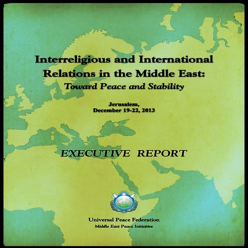 Toward Peace and Stability in the Middle East | PDF