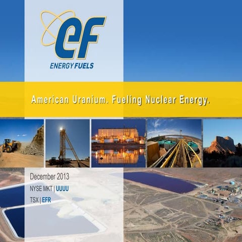 Energy Fuels Inc. - Investor Presentation | PDF