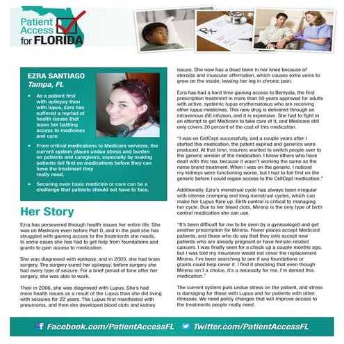 2013 Patient Access for Florida Flyer: Ezra Santiago (detailed) | PDF | Health Insurance | Insurance