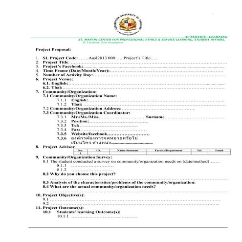 2013 sl report format | DOC
