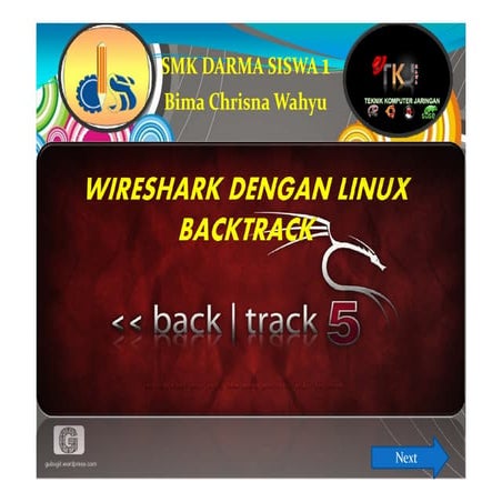 2013 5. wireshark dengan linux backtrack (5) | PPT