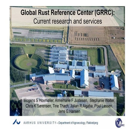 Global Rust Reference Center: Current Research and Services | PDF