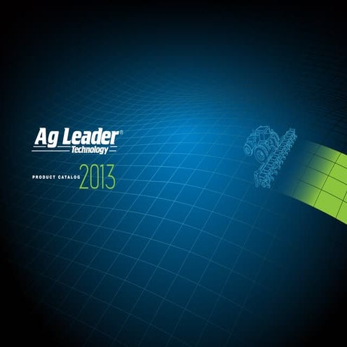 Ag Leader Product Catalog - 2013 | PPT