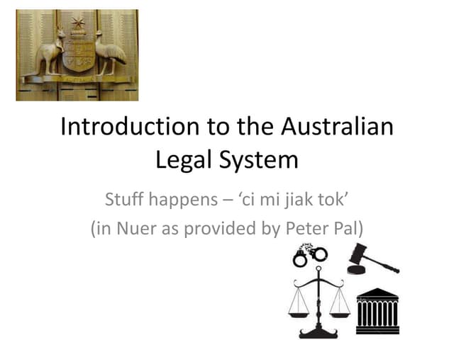 Australian legal system | PPT