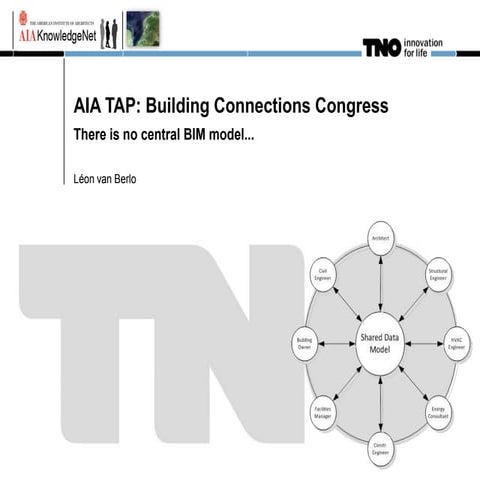AIA TAP Building Connections Congress 2013 - State of BIM standards | PPT