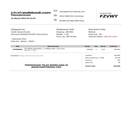 201303310721 invoice fzvwy | PDF