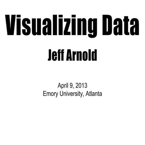 Visualizing Data | PDF