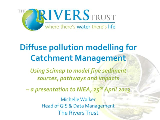 Using Scimap To Target Diffuse Pollution Control Ppt