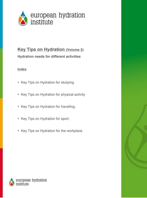 Hydration | PPT