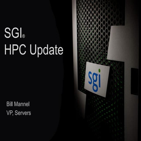 SGI HPC Update for June 2013 | PPT