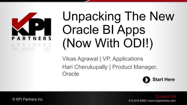 Unpacking The New Oracle Bi Apps Now With Odi Pptx Computer Software And Applications
