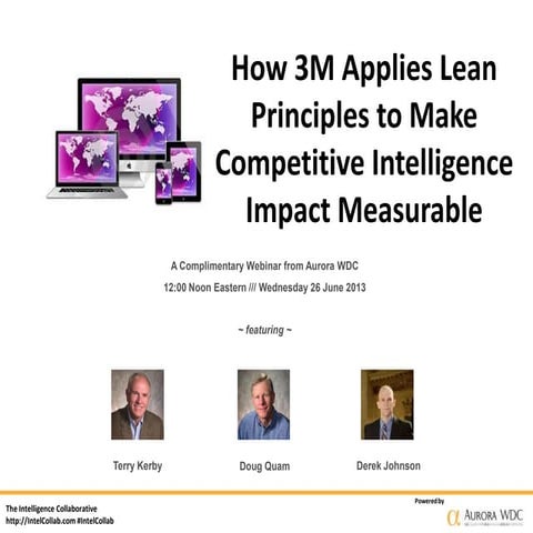 How 3M Applies Lean Principles to Make Competitive Intelligence Impact ...