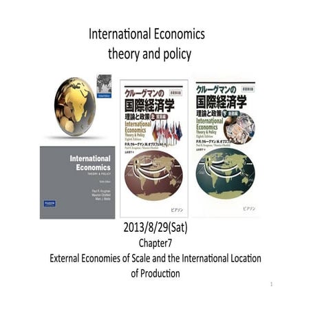 Meeting 4 - Stolper - Samuelson theorem (International Economics) | PPTX