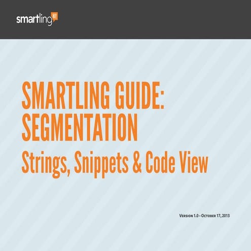 20131017 segments gsg_v1.0 | PPT