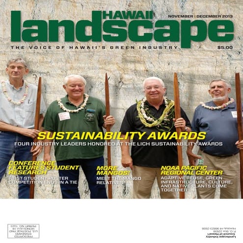 LICH Landscape Hawaii Magazine - November/December 2013 Issue | PDF