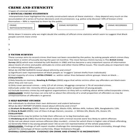 Crime statistics | PPTX