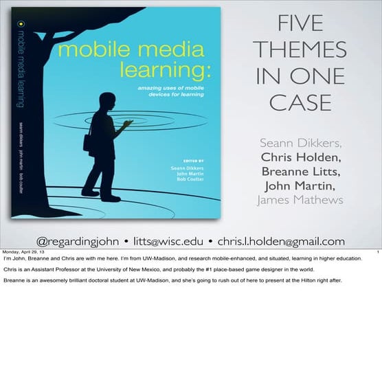 Mobile Media Learning Classroom Practices and Integration | PDF ...
