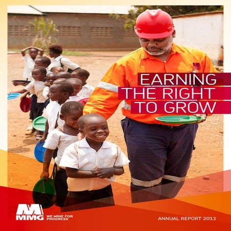 MMG Limited 2013 Annual Report | PDF | Business Utilities | Business