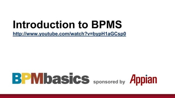 BPM (Business Process Management) Introduction | PPTX | Computer Software and Applications ...