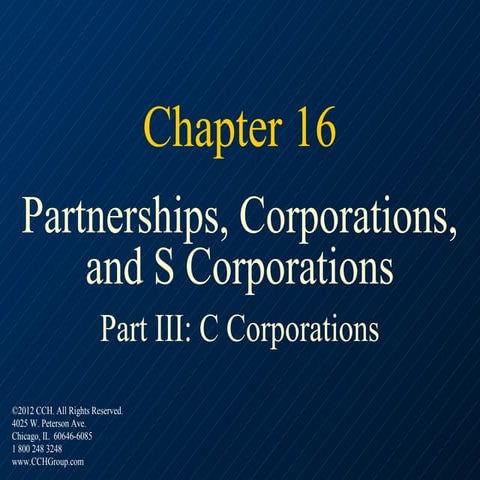2013 cch basic principles ch16 piii | PPT