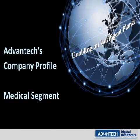 Advantech Digital Healthcare Company Introduction | PPTX
