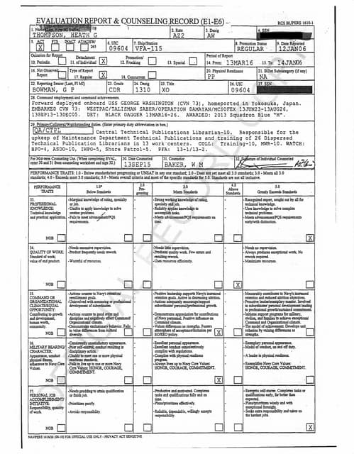 2016 E6 Evaluation | PDF