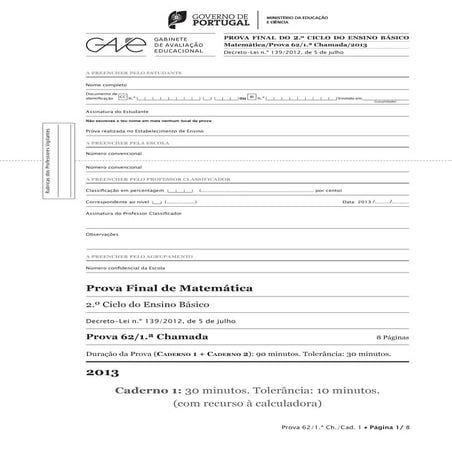 2013 fase1 prova_c1 | PDF