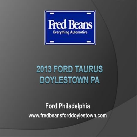 2013 Ford F-150 Doylestown PA | PPTX