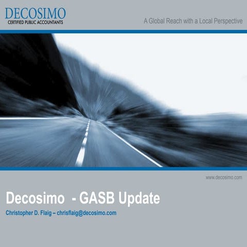 2013 GASB Update | PPT
