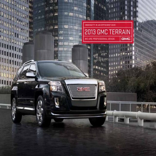 2013 gmc terrain_brochure | PDF