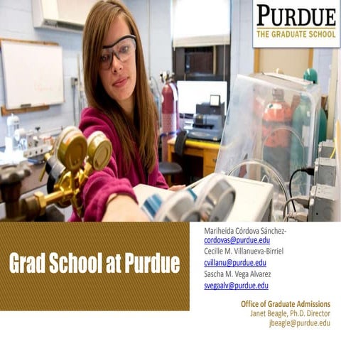 2013 grad school 101 | PPT