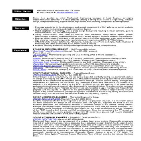 2013 hanson resume | PDF