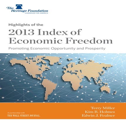2013 Index of Economic Freedom | PDF