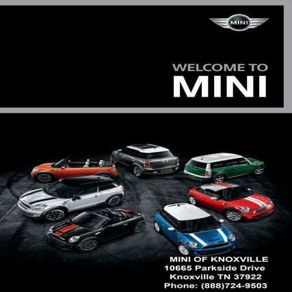 2013 MINI Brochure TN | Tennessee MINI Dealer | PDF